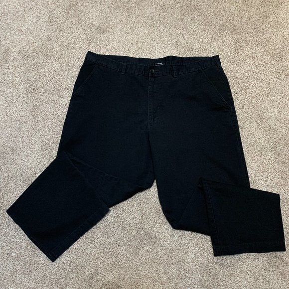 George | Pants | George Mens Black Dress Pants Size 4 X 32 48 | Poshmark